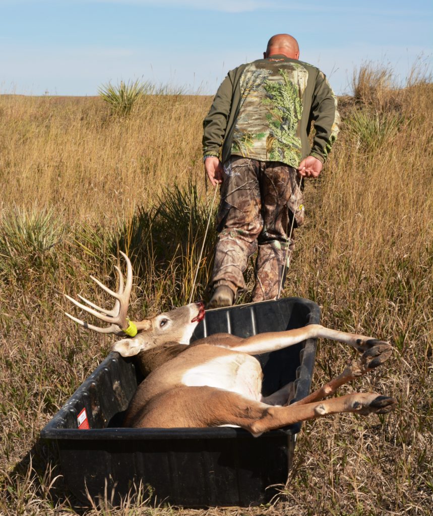 Don't Wait for Winter to Transport Deer with Ice Sleds — The Hunting page